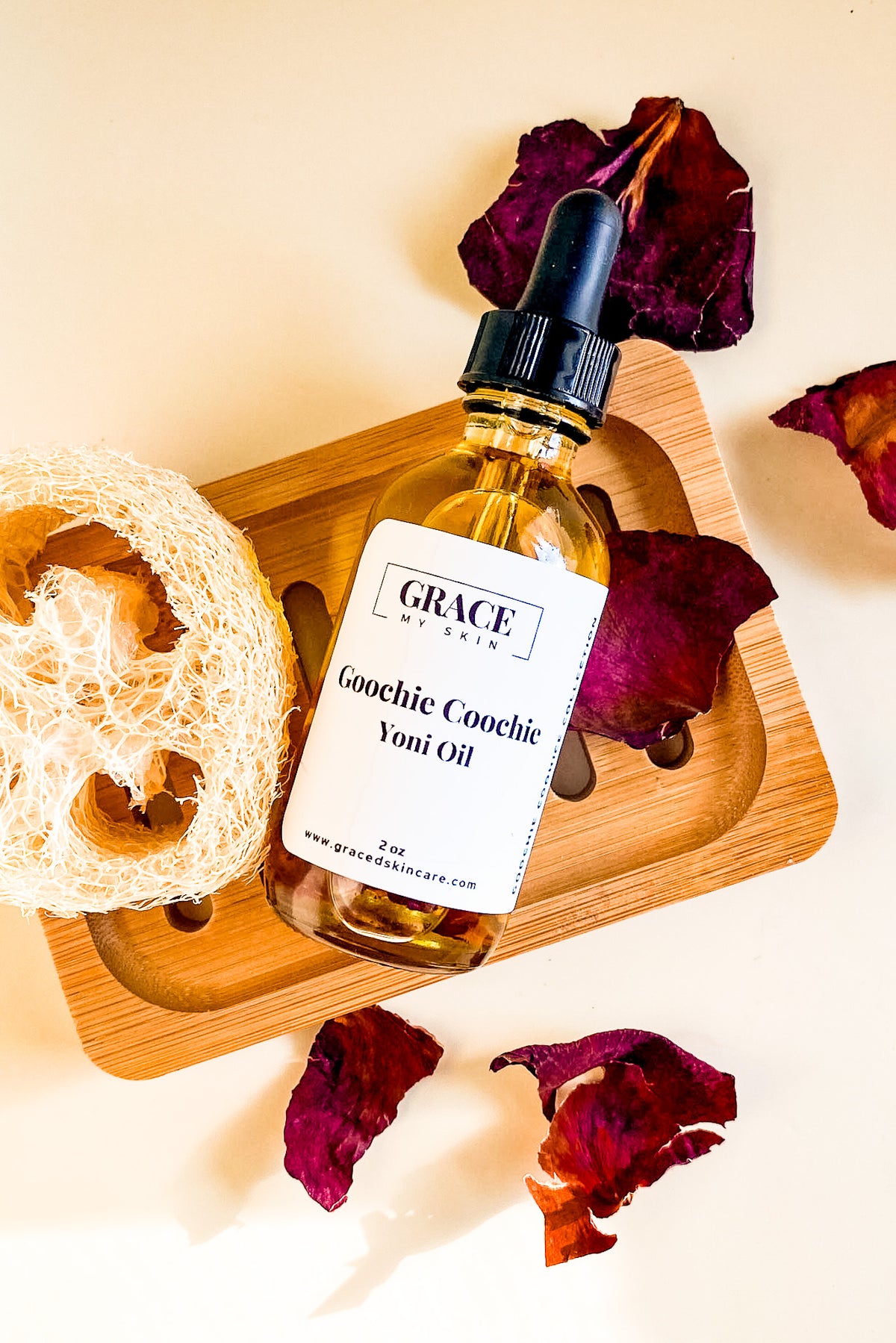 Goochie Coochie Yoni/Booty Oil - Odor & Dryness - Graced Skincare